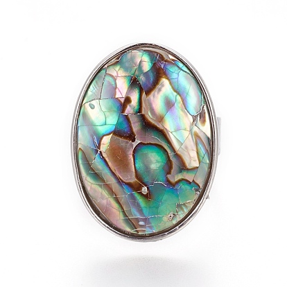 Paua Shell Rings